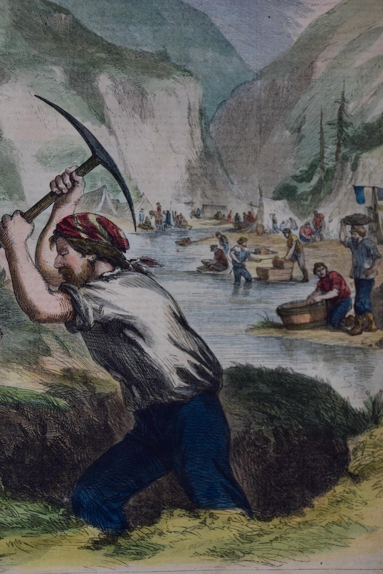 california gold rush coloring pages