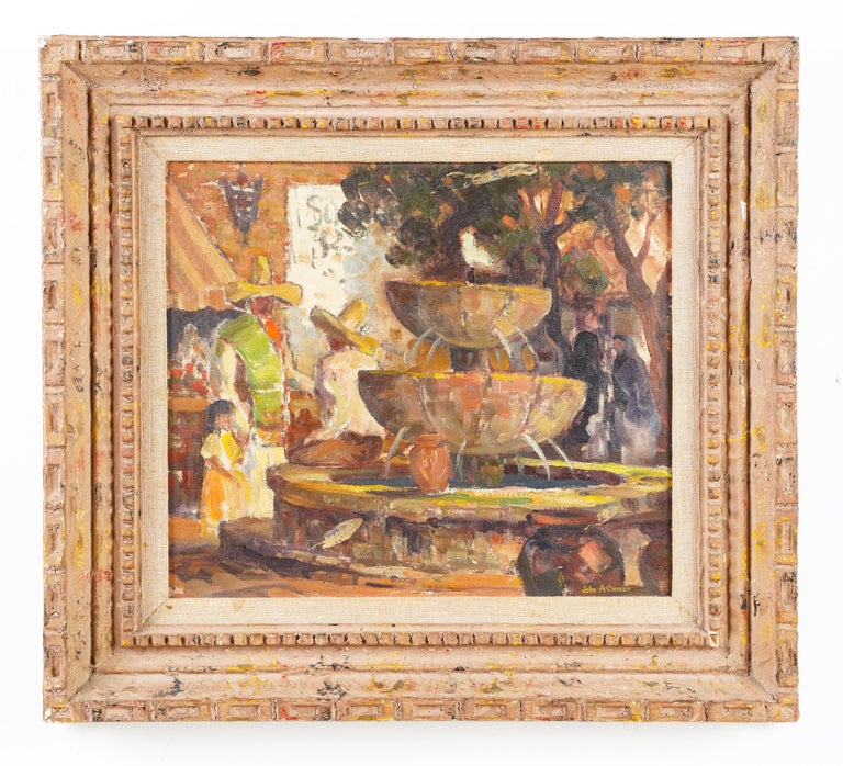 John Anthony Conner - Antique American in Mexico Impressionist Village ...