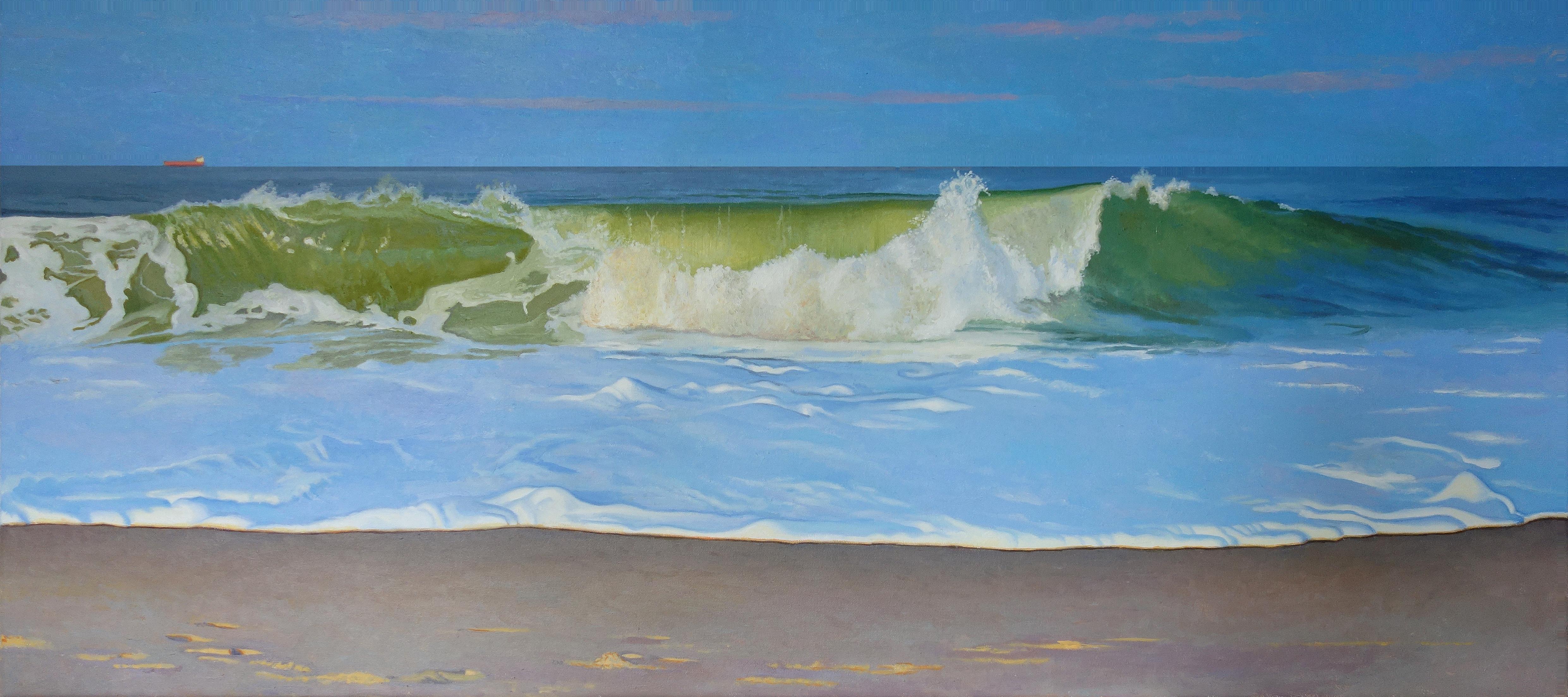 John Aquilino - Suburban Life, Painting, Oil on Canvas For Sale at 1stDibs