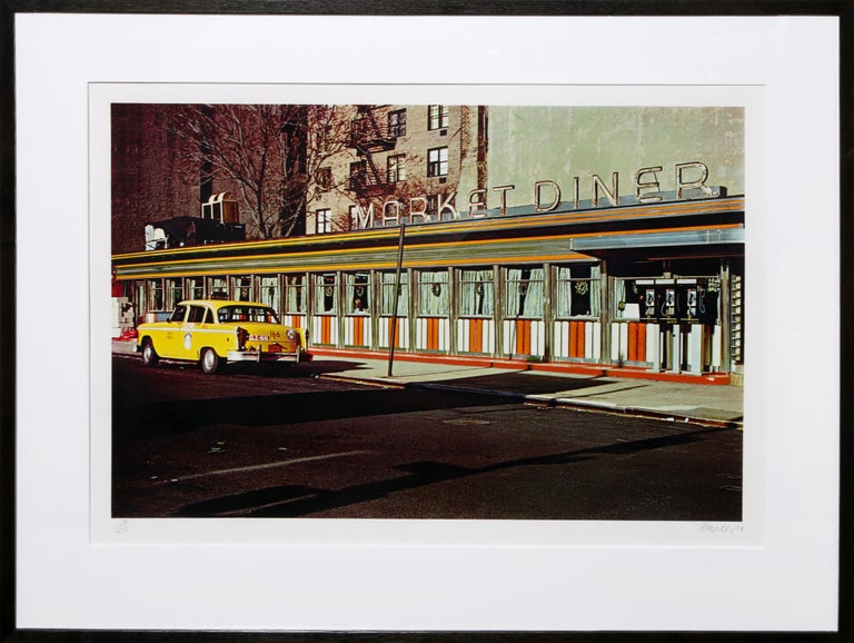 John Baeder - Market Diner, Photorealist Silkscreen by John Baeder For ...
