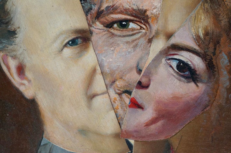 John Baker - "Multiple Personality Disorder", acrylic, portrait ...
