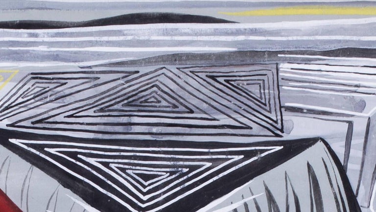 John Banting - Modern British painting of a card player by John Banting ...