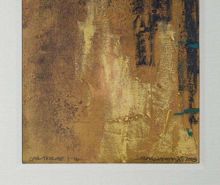 John Baughman - "Cartouche 1-16" original mixed media painting signed ...