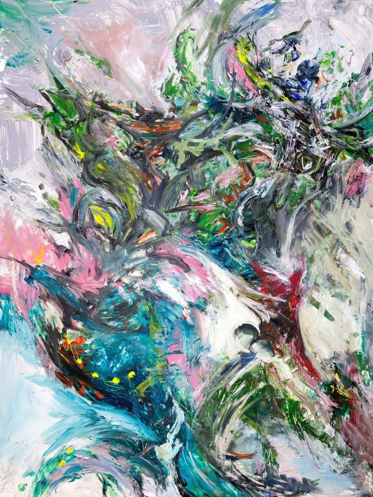 John Beard (American) - AVIARY I, Contemporary Original Art Hand ...