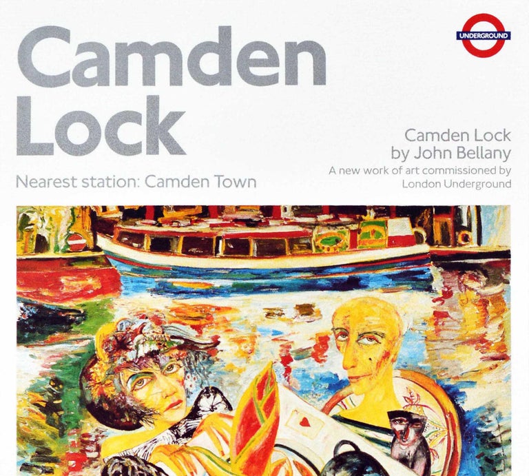 John Bellany - Original Vintage London Underground Poster LT Camden ...