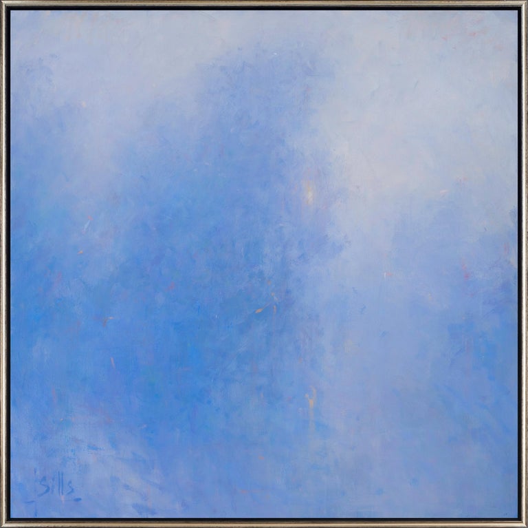 John Brandon Sills - "Harmony in Gray" Abstract Sky Painting with ...