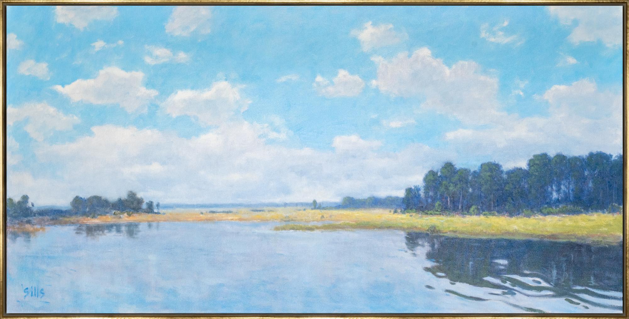 John Brandon Sills - "A Quiet Time" Contemporary Landscape Waterscape ...