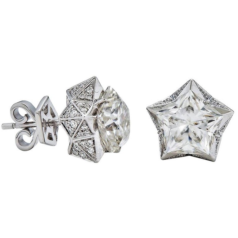 John Brevard Star Light Platonic Earrings For Sale at 1stDibs