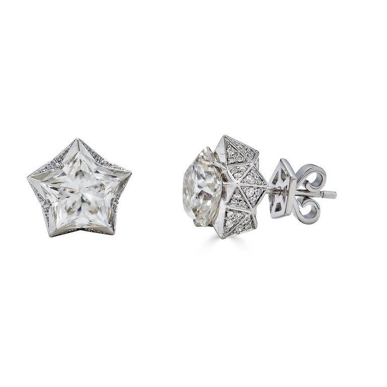 John Brevard Star Light Platonic Earrings For Sale at 1stDibs
