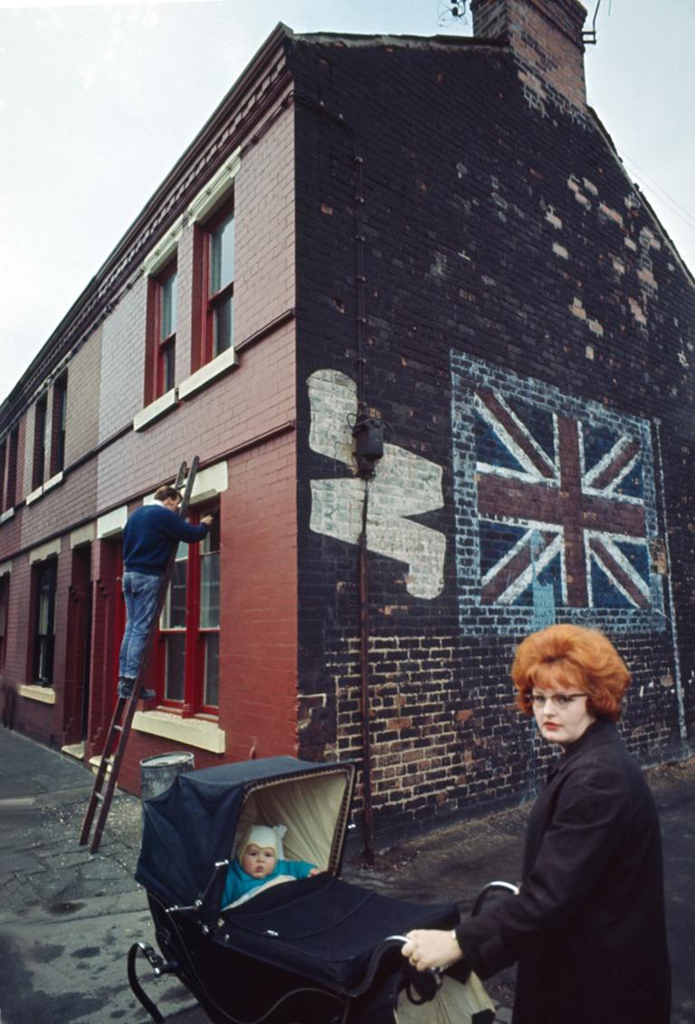 John Bulmer - Red Head Lady and Pram, c. 1960s - John Bulmer ...