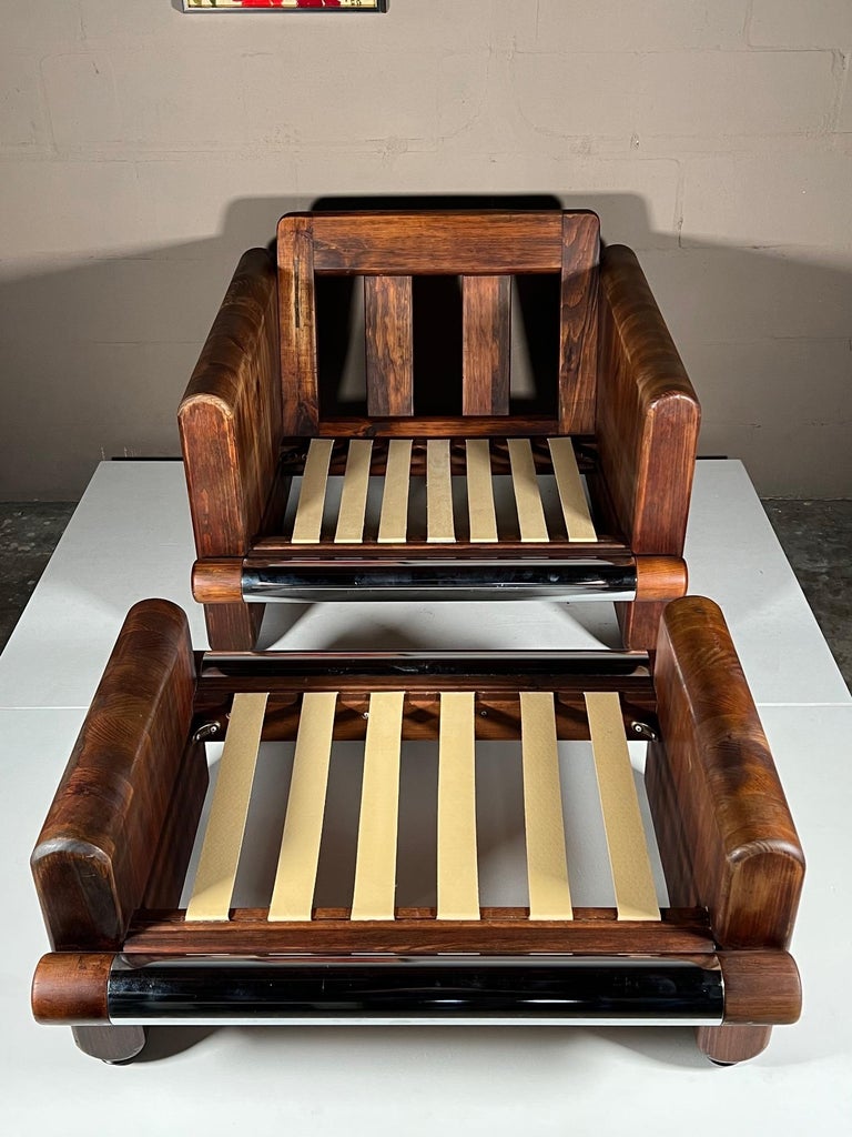 John Caldwell Lounge Chair and Ottoman, 1976 For Sale at 1stDibs