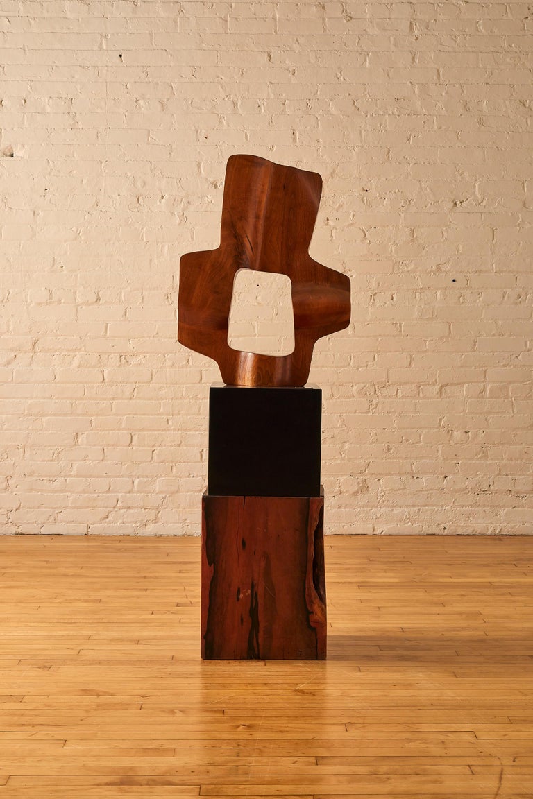 John Campbell Walnut Sculpture For Sale at 1stDibs