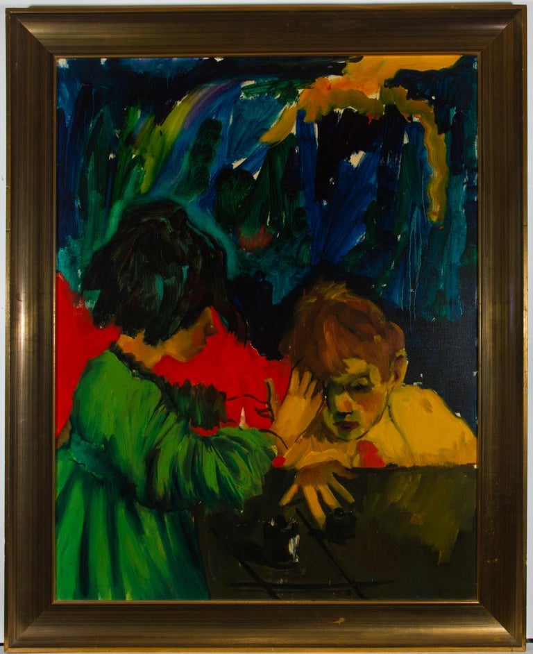 John Cherrington - John Cherrington (1931-2015) - 1964 Oil, The Older ...