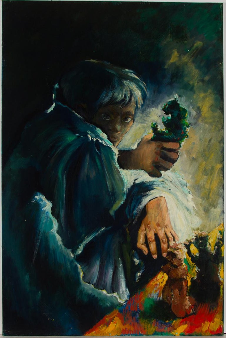 John Cherrington - John Cherrington (1931-2015) - 1969 Oil, The Game ...