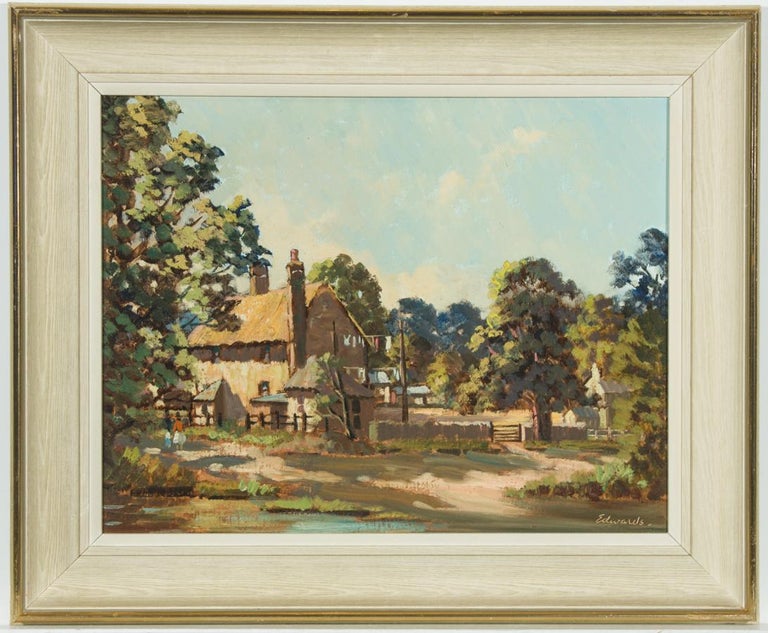 John Colin Edwards - John Colin Edwards (b. 1940) - Signed Contemporary ...