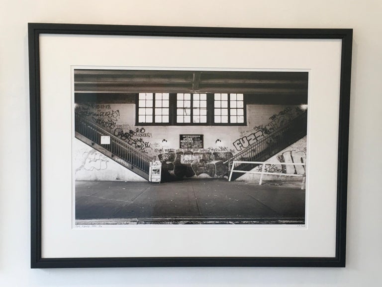 John Conn - Subway 27, Black and White Photograph, NYC, 1980s, Limited ...