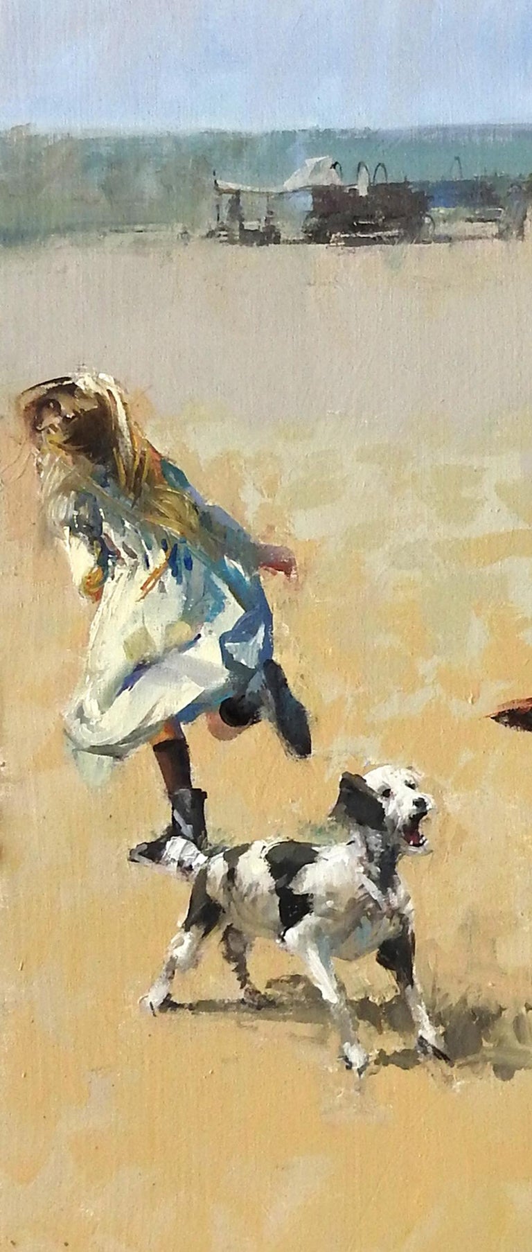 John Cook - "Hats Off", John Cook, Oil on Canvas, Impressionism ...