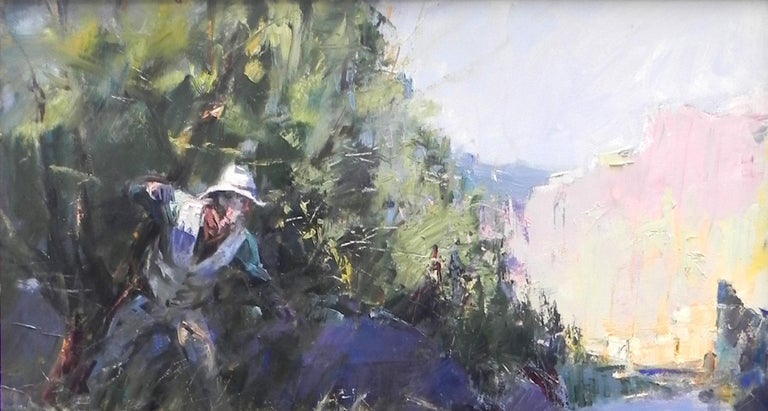 John Cook - "Let's Talk This Over", John Cook, Oil on Canvas ...