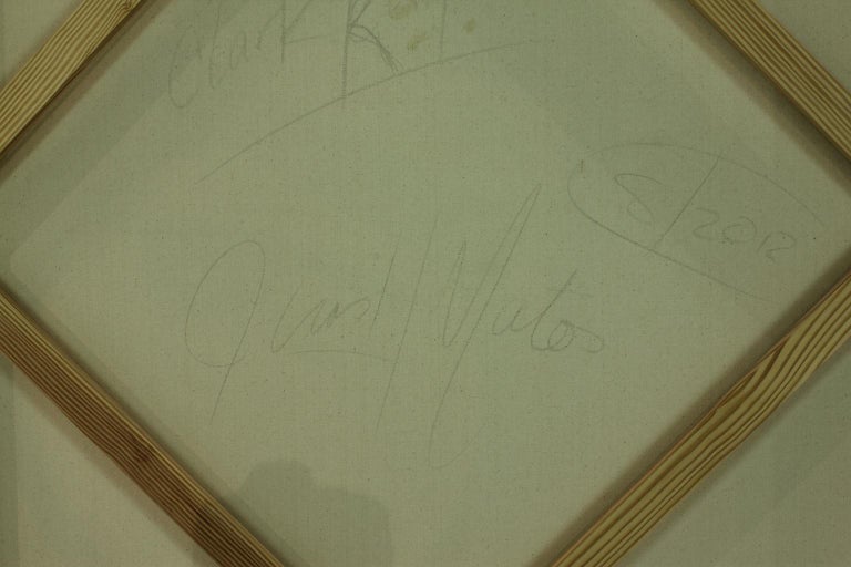 John Crash Matos - "Clark Kent #1" spray enamel on canvas painting by ...