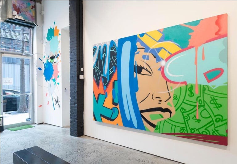 John Crash Matos - Concrete Jungle (Spray Paint, Graffiti) at 1stdibs