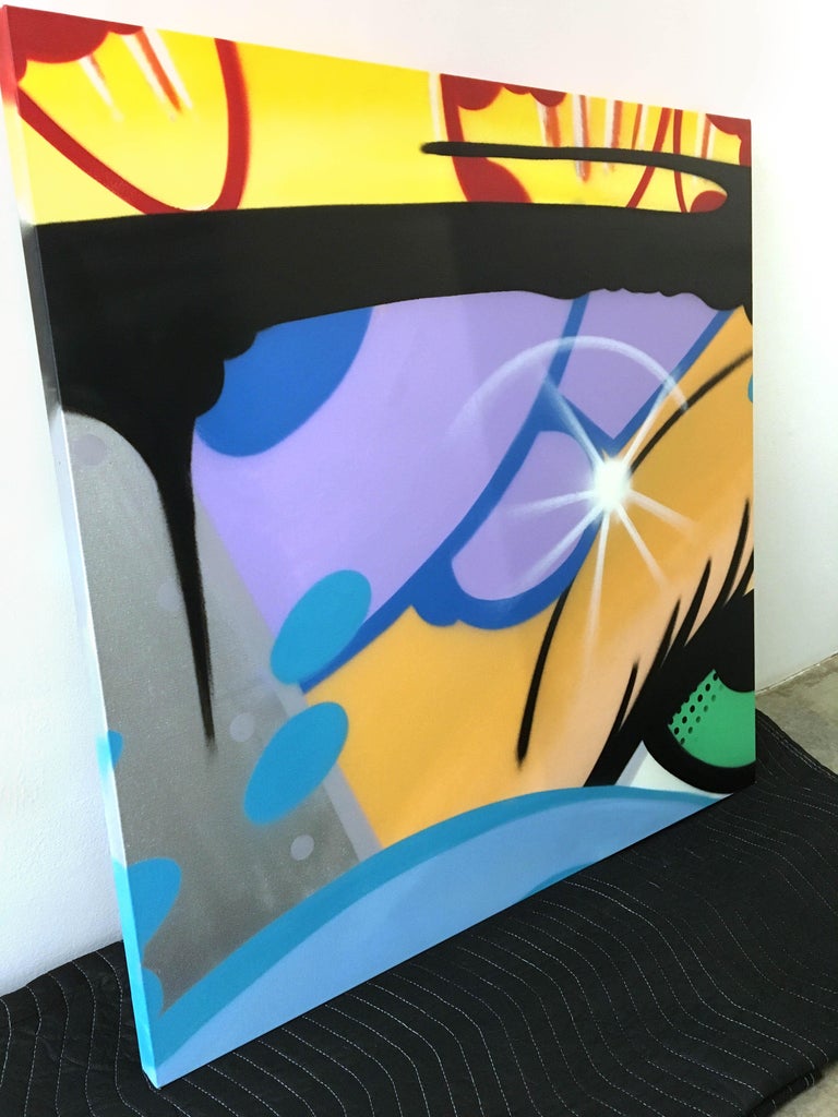 John Crash Matos - Under the Wire, John CRASH Matos, Spray Paint ...