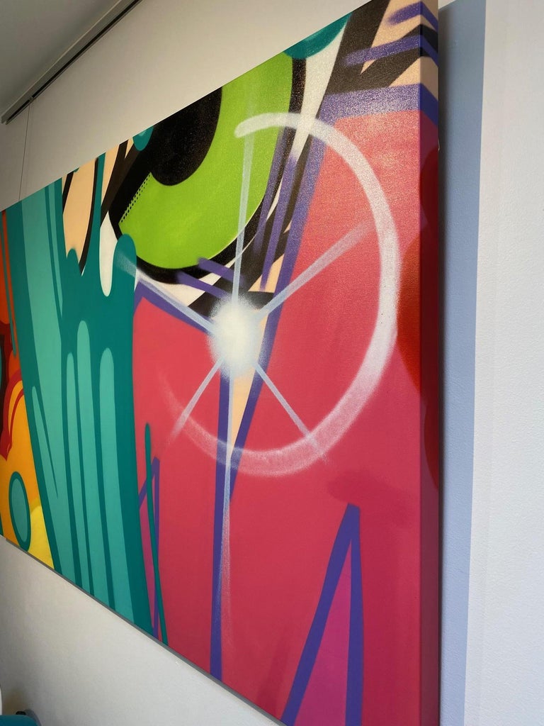 John Crash Matos - Untitled, 2021, John "CRASH" Matos, Spray Paint on ...