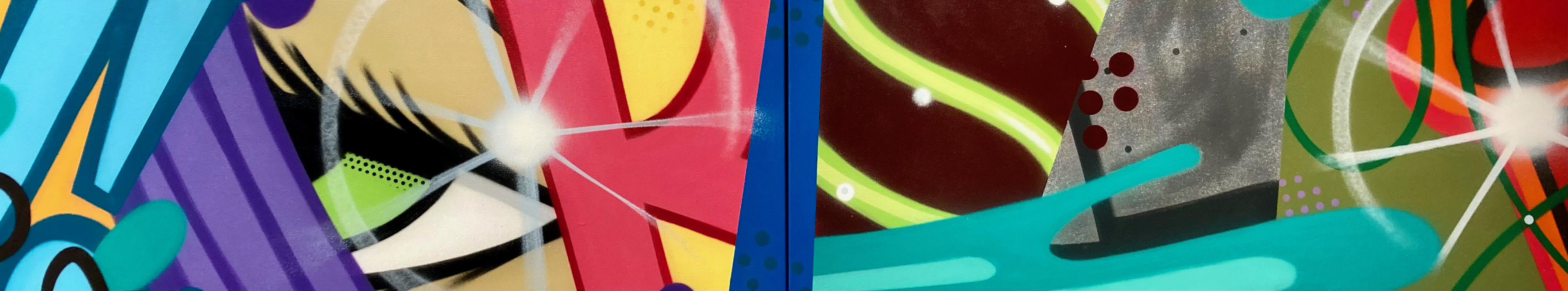 John Crash Matos - Untitled (Popeye) 2021, John "CRASH" Matos, Spray ...