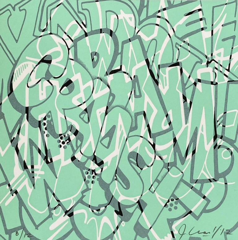 John Crash Matos - Crash Screen Print For Sale at 1stDibs