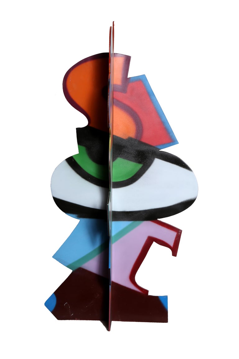 John Crash Matos - Untitled (Eye), Graffiti Sculpture by John Crash ...