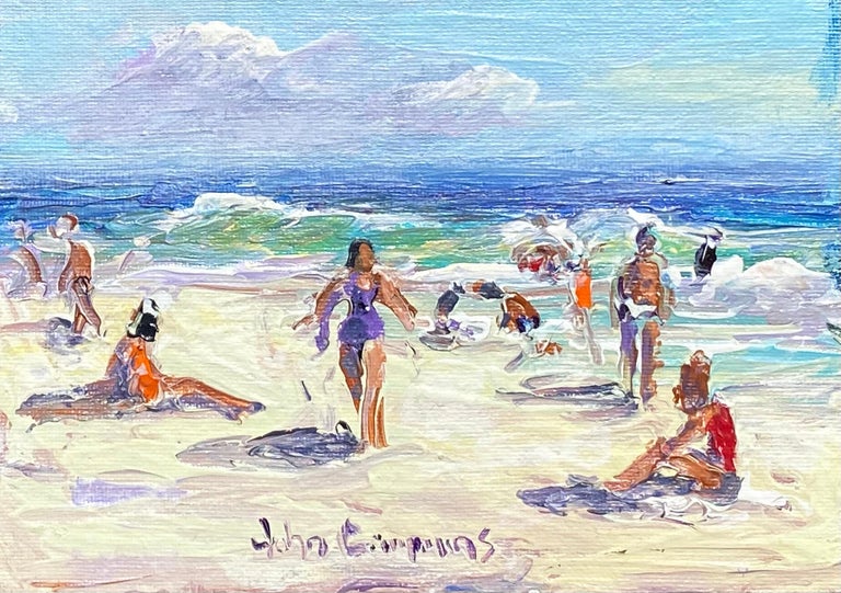 John Crimmins - “ Perfect Beach Day” For Sale at 1stDibs