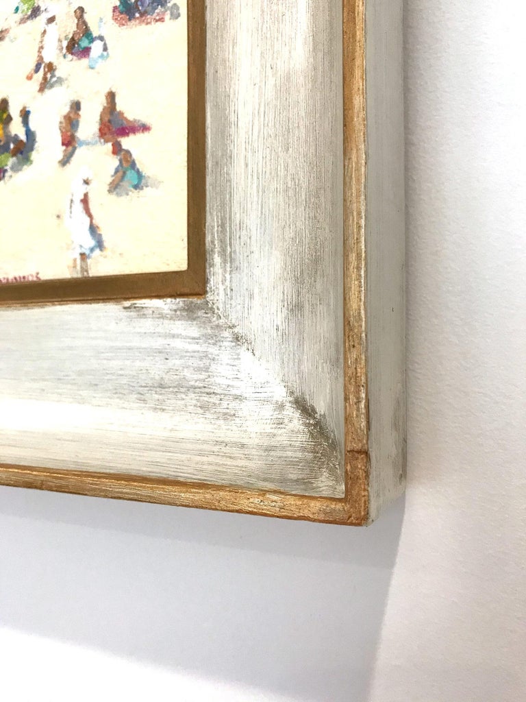 John Crimmins - "Aerial View of a Day at the Beach" Colorful Post ...