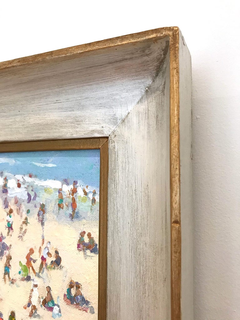 John Crimmins - "Aerial View of a Day at the Beach" Colorful Post ...