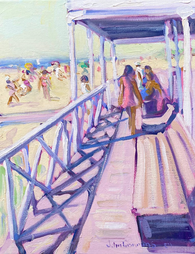 John Crimmins - “Pavilion Cooper’s Beach Southampton” For Sale at 1stDibs
