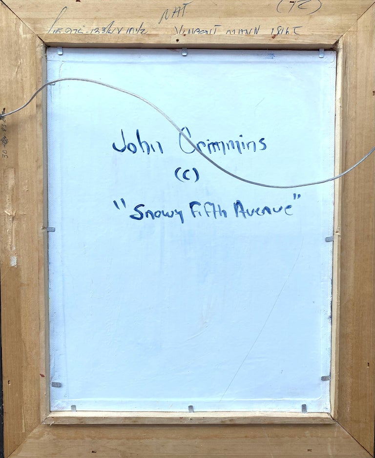 John Crimmins - “Snowy Fifth Avenue” at 1stDibs