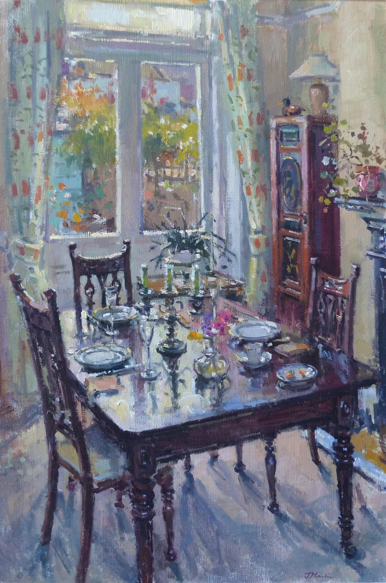 John D. Martin - Memories of Things Past - still life interior oil ...