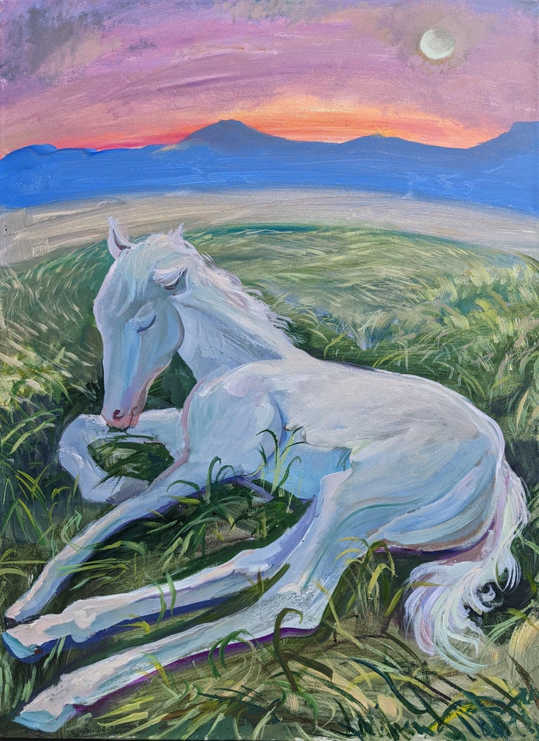 John Defeo - Asleep in the Light of the Subtle Moon For Sale at 1stDibs