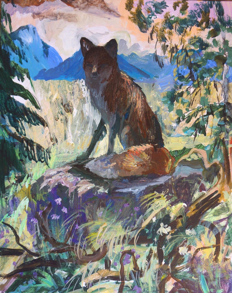 John Defeo - Fox in Dappled on a Good Hearted Friend For Sale at 1stDibs