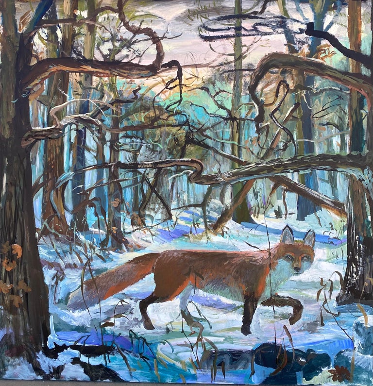 John Defeo - Quiet Footsteps in the Enchanted Forest For Sale at 1stDibs
