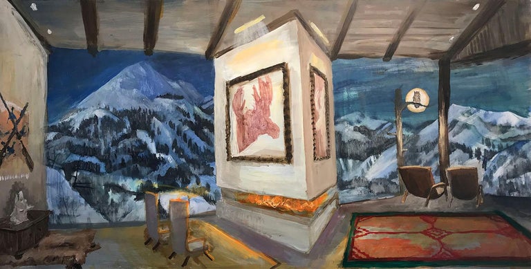 John Defeo - Ski Chalet at 1stDibs