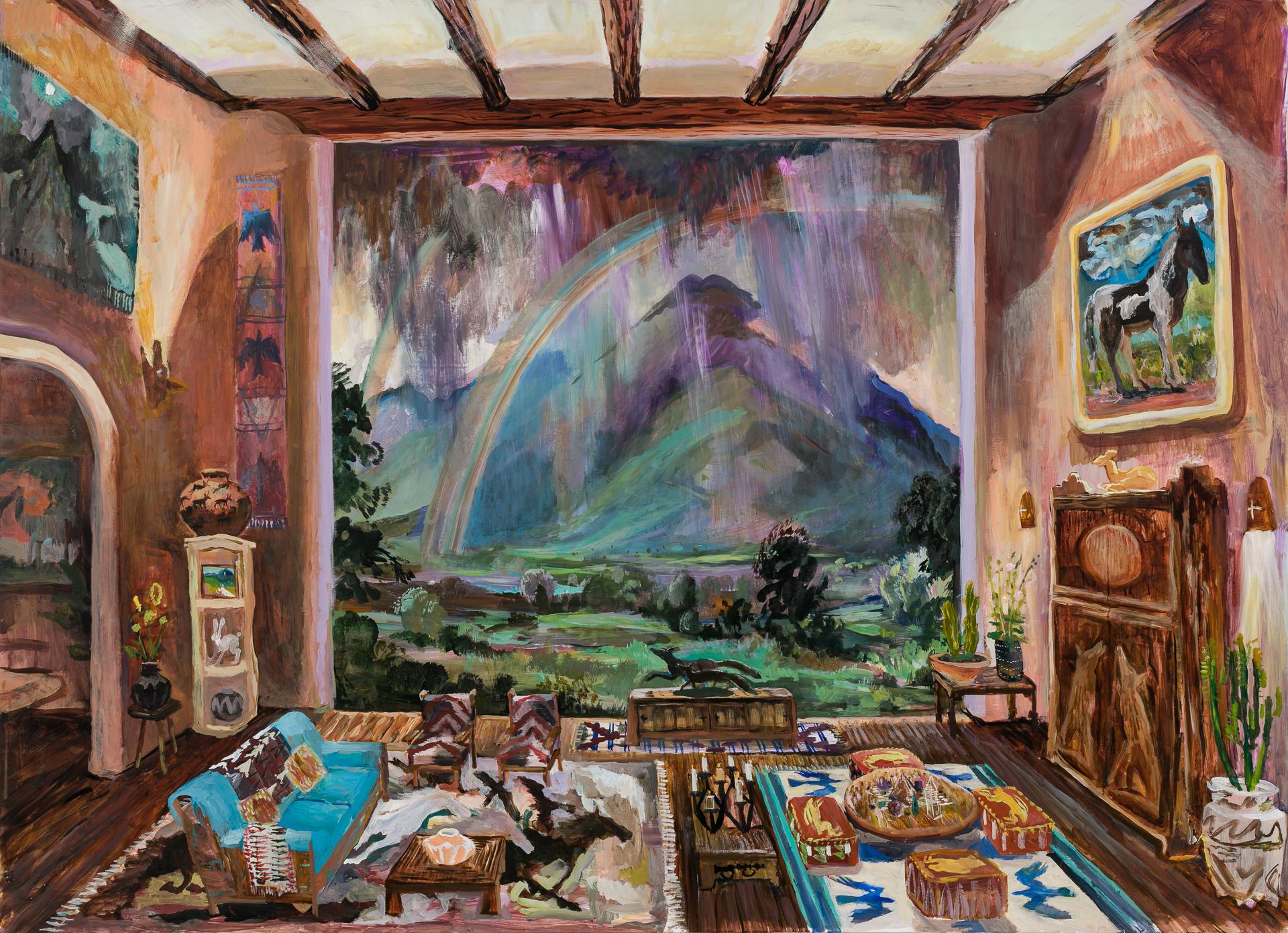 John Defeo - Quiet Footsteps in the Enchanted Forest For Sale at 1stDibs