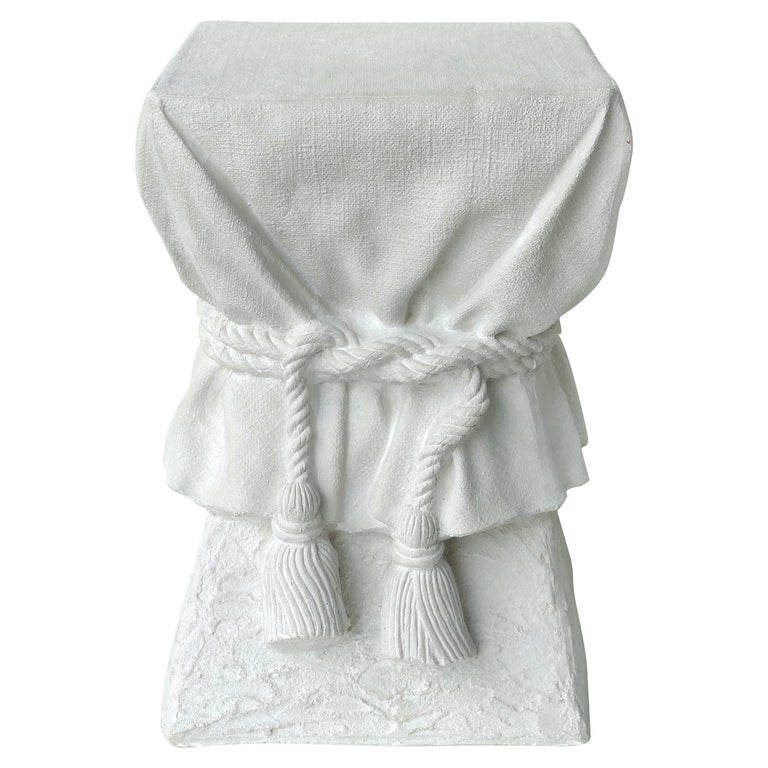 John Dickinson Draped Rope and Tassels Side Table For Sale at 1stDibs