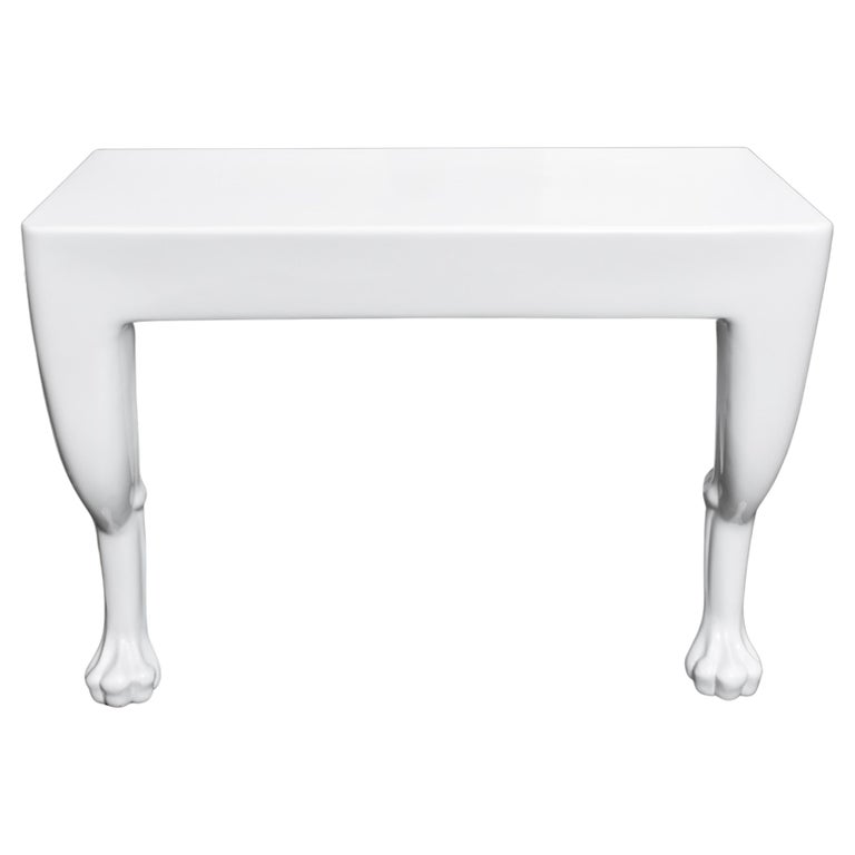 John Dickinson Modern Fiberglass Console For Sale at 1stDibs