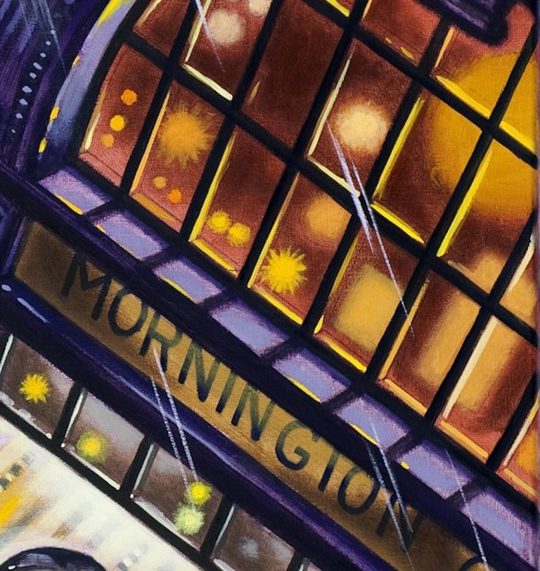 John Duffin - John Duffin, Tube Rain 1, London Cityscape Art ...