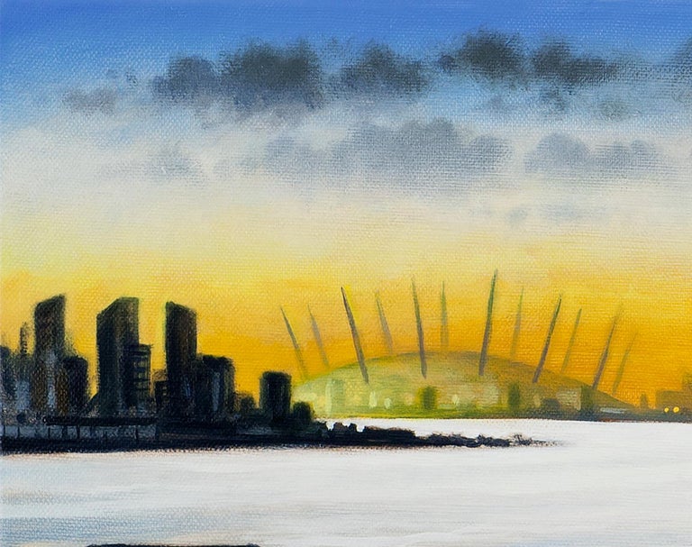 John Duffin - London Panorama - Greenwich Shoreline For Sale at 1stDibs