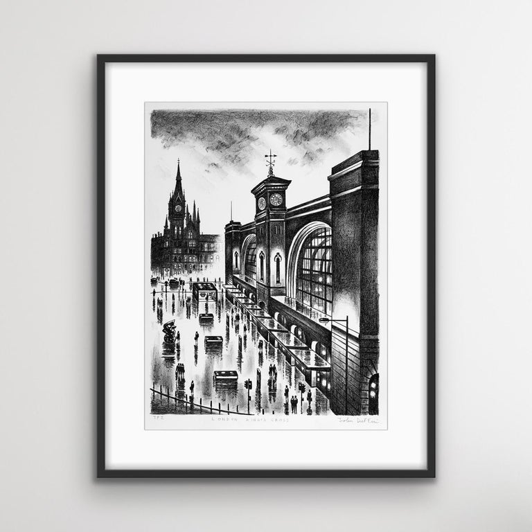 John Duffin - London King’s Cross, Cityscape Art, Limited Edition ...