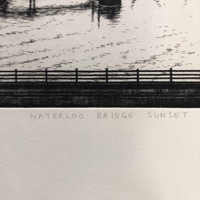 John Duffin - Waterloo Bridge Sunset BY JOHN DUFFIN, London Art ...