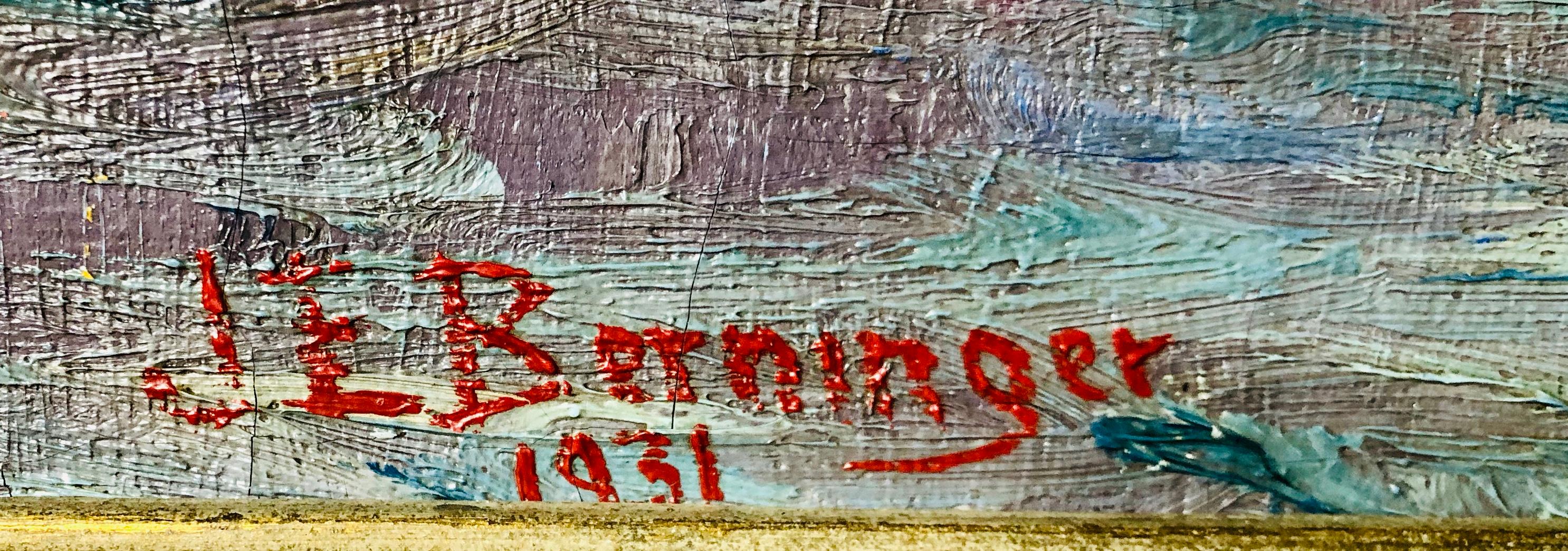 John E Berninger "Fall Along the Saucon Creek", 1931 For Sale at 1stDibs