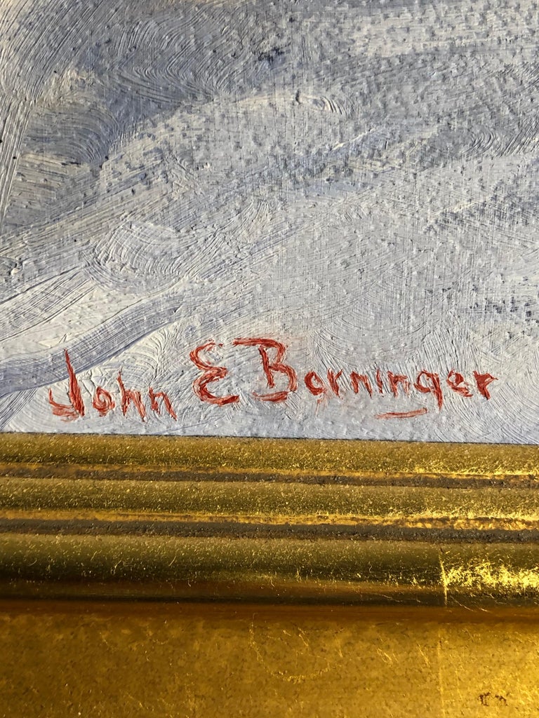 John E Berninger "Winter Snow", 1940 For Sale at 1stDibs