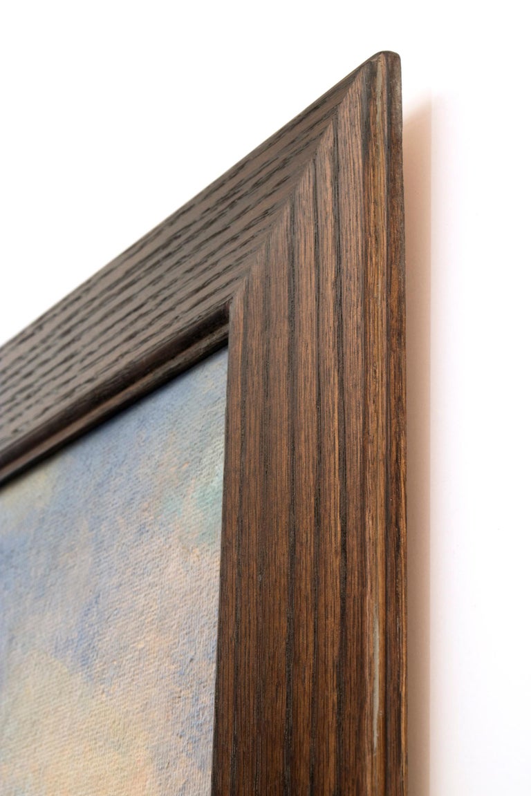 John Edward Thompson - 1930s Modernist Semi Abstract Oil Painting of a ...