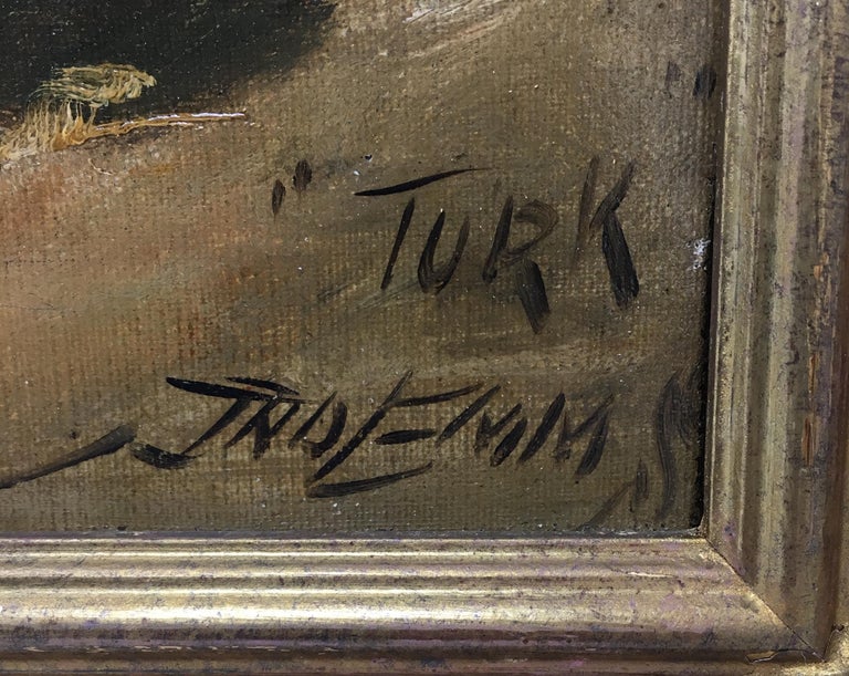 John Emms - John Emms dog painting of 'Turk' A Jack Russell Terrier at ...